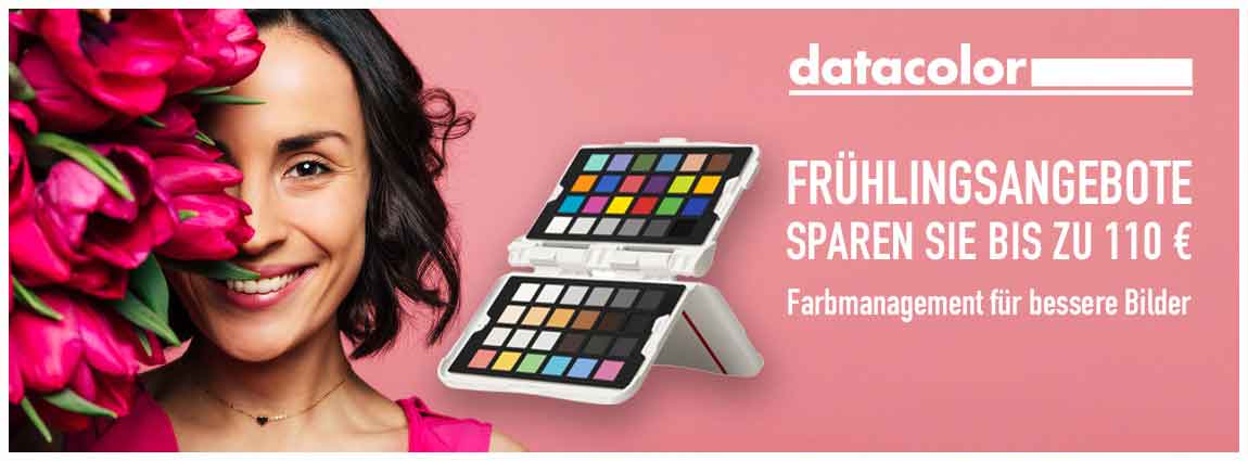 Datacolor weckt Frühlingsgefühle: Mit den Angeboten bis Ende April bis ...