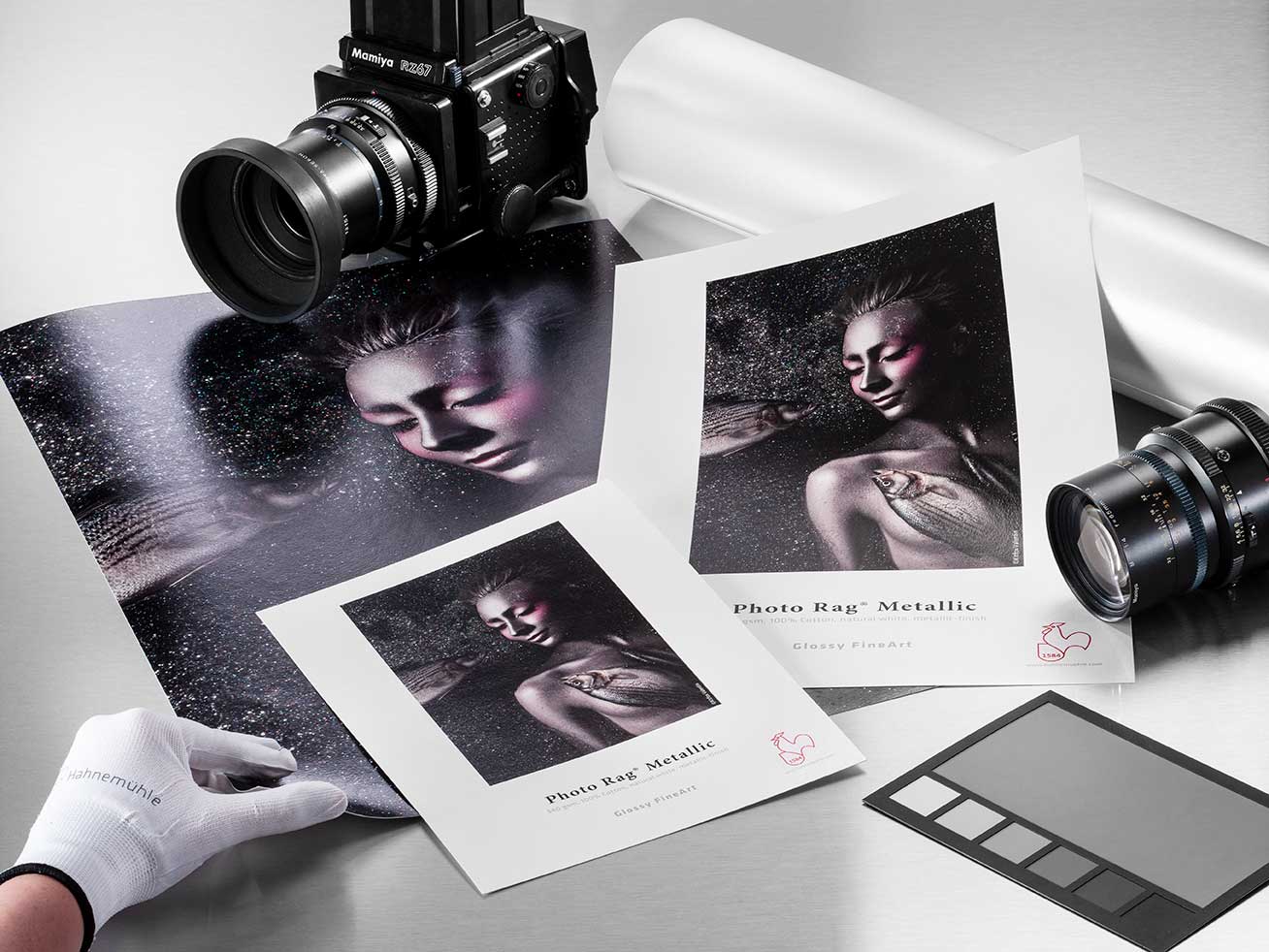 Photo Rag Metallic Papier von Hahnemühle - digit!
